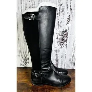 Marc Fisher | Shoes | Marc Fisher Damsel Boots Size 85 M Black Medium ...
